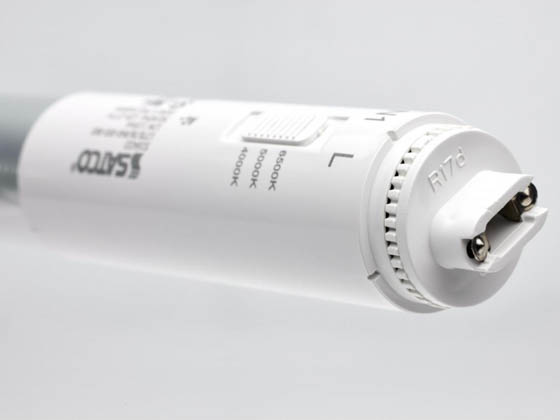 Satco 24 Watt 60" T8 Color Selectable LED Sign Lamp, Single or Double ...