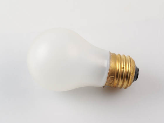 Satco 40 Watt Shatter-Proof Incandescent A-15 Bulb, 130 Volt | 40A15/TF ...