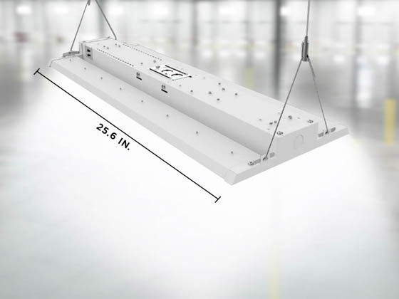 SLG Lighting Dimmable LED High Bay Fixture, Wattage and Color ...