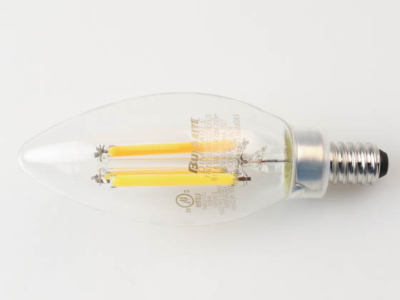 Bulbrite Dimmable 6.5W 3000K Decorative Filament B-11 LED Bulb, High Lumen Output | LED6B11/30K ...