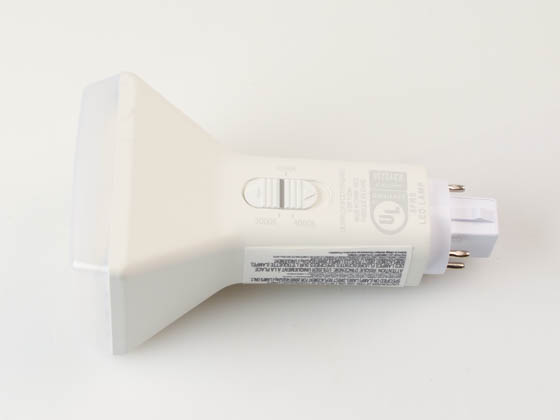 Eiko 9.5W 4 Pin Vertical G24q LED Bulb, Color Selectable, Ballast Compatible | L9.5WPLC/A/8FCCT ...