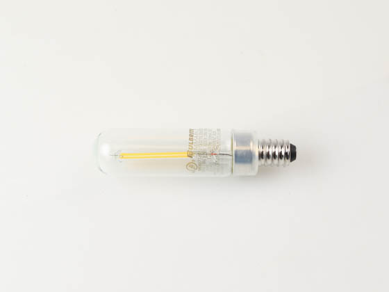 Bulbrite Dimmable 2.5W 3000K T6 Filament LED Bulb, Enclosed Fixture Rated | LED2T6/30K/FIL/4 ...