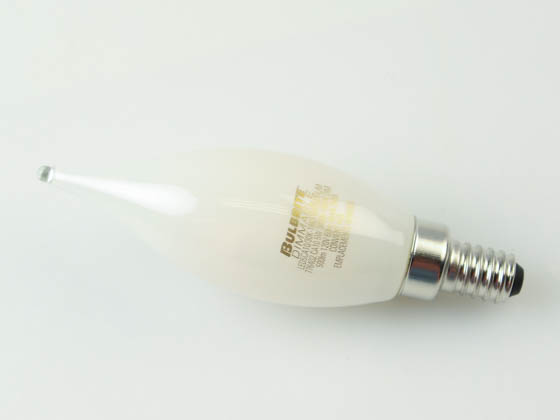 Bulbrite 5 Watt CA-10 Warm Dim Decorative LED Bulb, 3000K-1800K, E12 ...