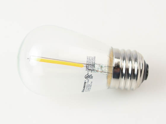 Bulbrite Non-Dimming 0.7W 2400K S14 Filament LED Bulb, Rated For ...