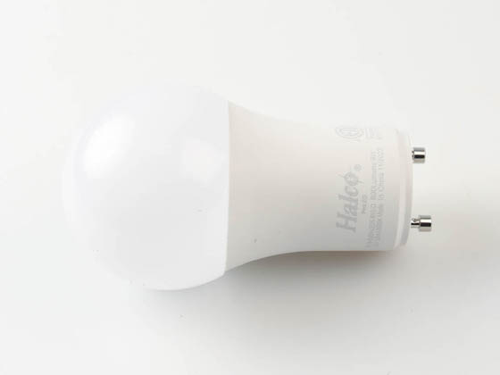 Halco Non-Dimmable 9W 3000K A19 LED Bulb, GU24 Base, Enclosed Fixture Rated | 9A19-GU24-LED5-830 ...