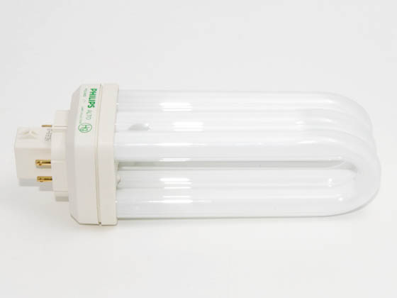 Philips 32 Watt, 4-Pin Neutral White Long Triple Twin Tube CFL Bulb | PL-T 32W/35/4P/ALTO (4-Pin ...