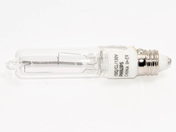 Philips 150 Watt, 130 Volt T4 Clear Halogen Mini-Can Bulb | 150Q/CL ...