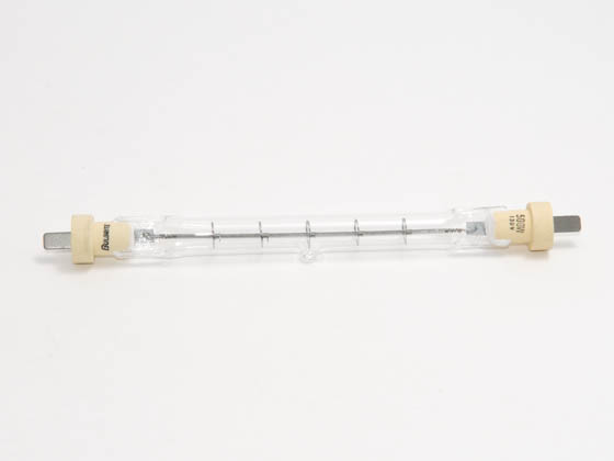 Bulbrite 500 Watt, 130 Volt T3 Clear Halogen Pin Blade Bulb | Q500T3/PB ...