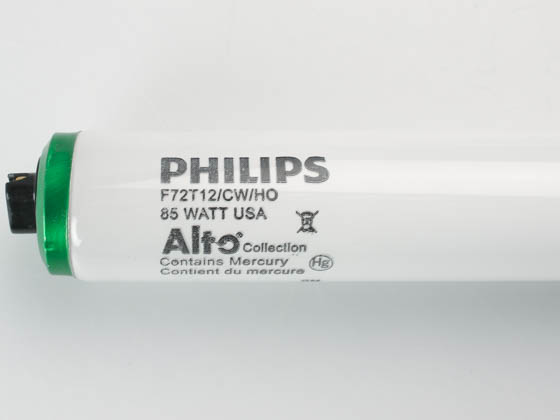 Philips 85W 72in T12 HO Cool White Fluorescent Tube | F72T12/CW/HO ...