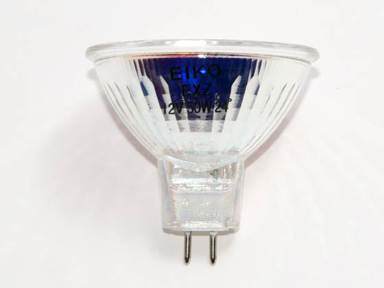 Eiko 50W 12V MR16 Halogen Narrow Flood EXZ Bulb | EXZ (12V, 4000 Hrs) | Bulbs.com