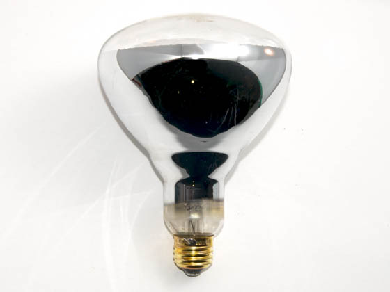 Philips 250 Watt, 120 Volt BR40 Clear Heat Lamp Reflector Bulb ...