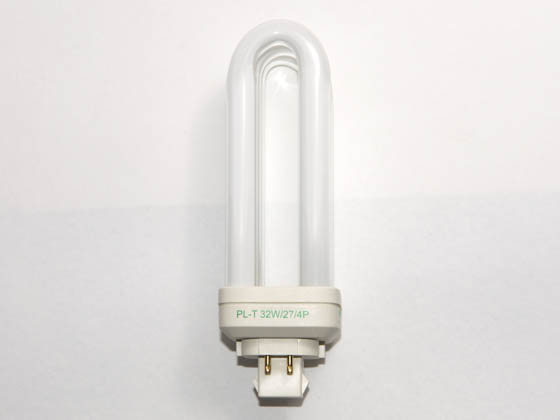 Philips 32 Watt, 4-Pin Warm White Triple Twin Tube CFL Bulb | PL-T 32W/27/4P/ALTO (4-Pin ...