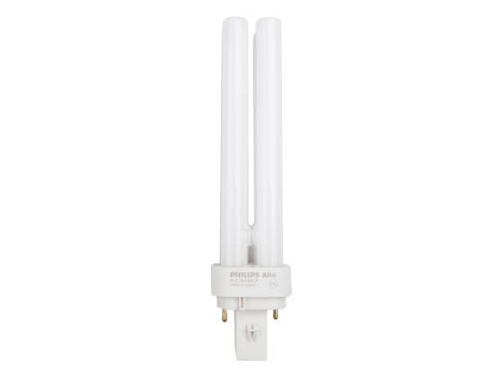 Philips 18W 2 Pin G24d2 Soft White Double Twin Tube CFL Bulb | PL-C 18W ...