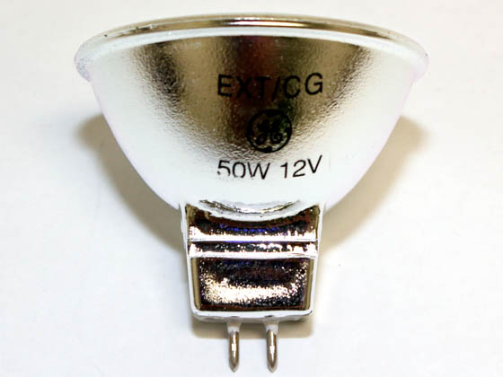 GE Longer Life 50 Watt, 12 Volt MR16 Halogen Spot EXT Bulb | GE-EXT/CG ...