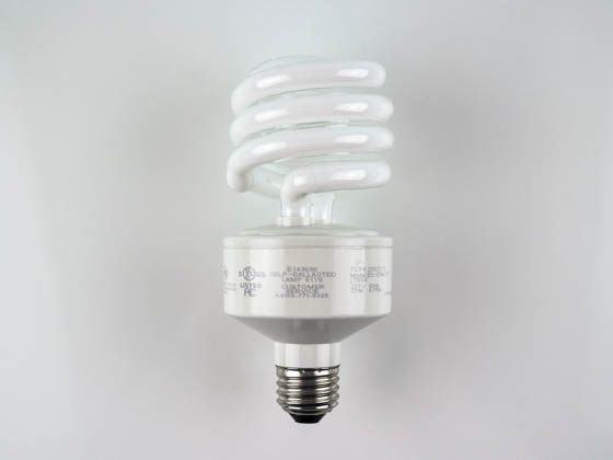 TCP 27W 277V Warm White Spiral CFL Bulb, E26 Base | TCP 28927277 ...