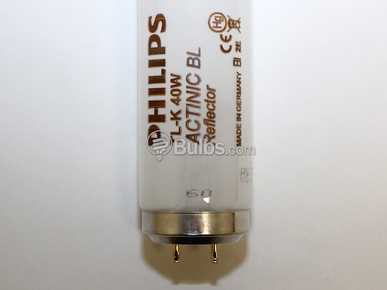Philips 40 Watt, 24" T12 Actinic Fluorescent Bulb | Actinic BL TL-K 40W/10-R | Bulbs.com