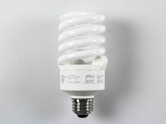 TCP 23W Daylight White Spiral Dimmable CFL Bulb | 23W Spiral CFL ...