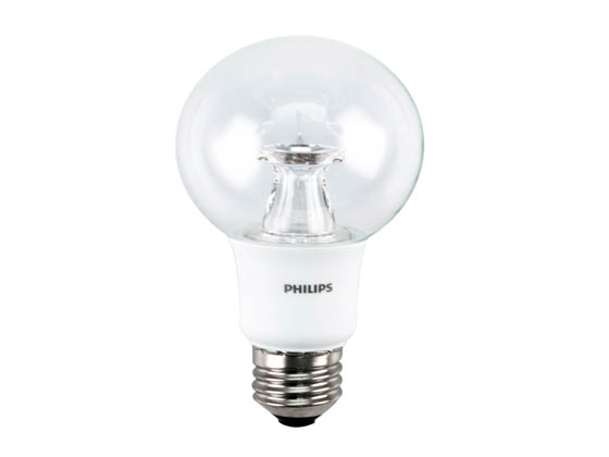 Philips Dimmable 7W Warm Glow 2700K to 2200K G25 Globe LED Bulb | 7G25 ...