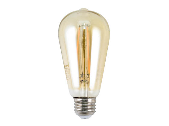 Philips Dimmable 5.5W 2000K Vintage ST19 Filament LED Bulb | 5.5ST19 ...