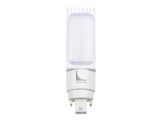 Lunera Dimmable 11W 4 Pin Horizontal 3000K G24q LED Bulb, Uses Existing ...