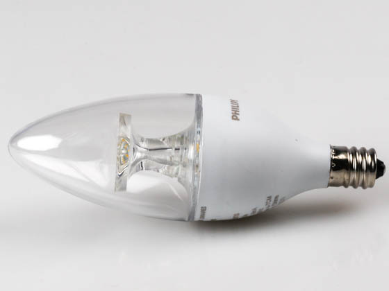 Philips Dimmable 4.5W 5000K Decorative LED Bulb, E12 Base, 3-Pack | 4 ...
