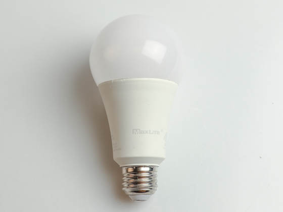 Maxlite Dimmable 17 Watt 3000K A21 LED Bulb, 92 CRI, JA8 Compliant ...