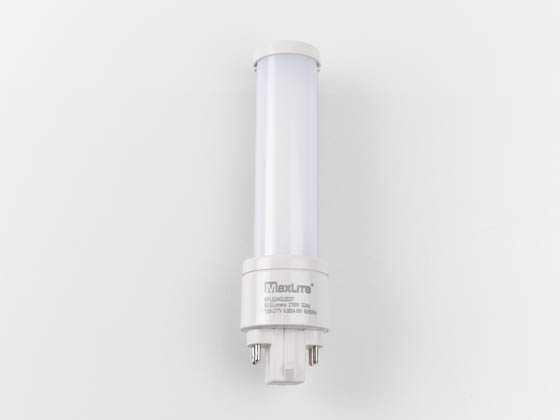 Maxlite Non-Dimmable 6W 4 Pin 2700K G24q LED Bulb, Ballast Bypass ...