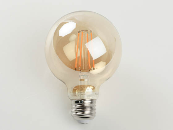 Philips Dimmable 4.5W 2000K Vintage G25 Filament LED Bulb | 4.5G25/VIN ...