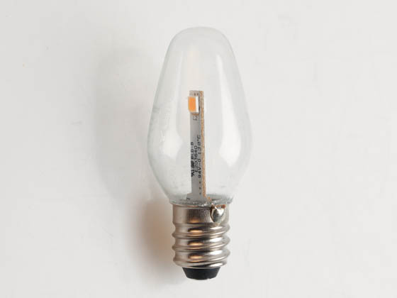 Westinghouse Non-Dimmable Clear 0.75W C7 Night Light LED Bulb, Enclosed ...