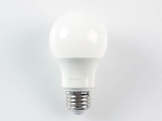 Philips Non-Dimmable 9 Watt 5000K A19 LED Bulb | 9A19/LED/850/FR/P/ND ...