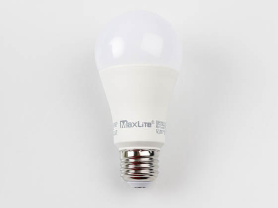 Maxlite Non-Dimmable 14W 2700K A19 LED Bulb, Enclosed Fixture Rated ...