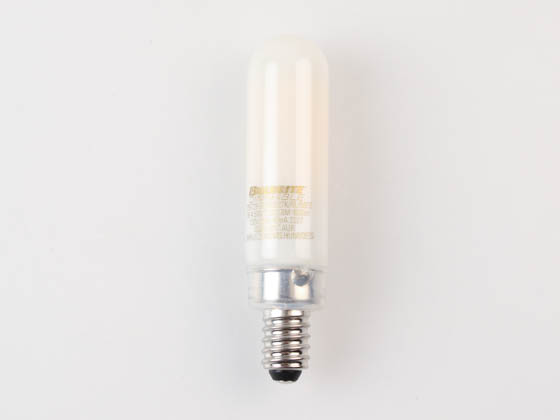 Bulbrite 4.5 Watt, T-6 LED Filament Bulb, 2700K, Milky Finish, Enclosed Rated, E12 Base | LED4T6 ...