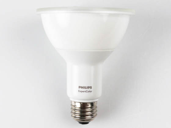 Philips Dimmable 10W Expert Color 90 CRI 3000K 10° PAR30L LED Bulb ...
