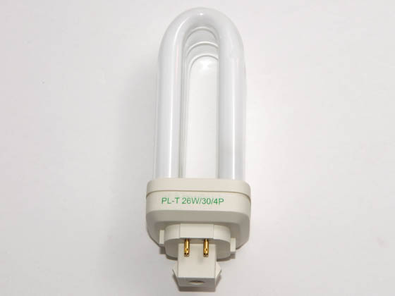 Philips 26 Watt, 4-Pin Warm White Triple Twin Tube CFL Bulb | PL-T 26W/30/4P/ALTO (4-Pin ...