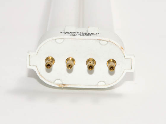 13 Watt 4-Pin Cool White Single Twin Tube CFL Bulb | PL13/4P/41K (4 pin ...