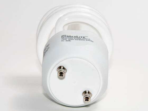 MaxLite 75 Watt Incandescent Equivalent, 18 Watt, Warm White GU24 ...