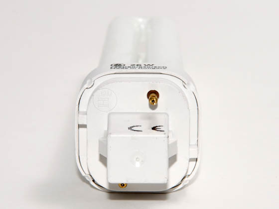 GE 26W 2 Pin G24d3 Soft White Double Twin Tube CFL Bulb | F26DBX/830 ...