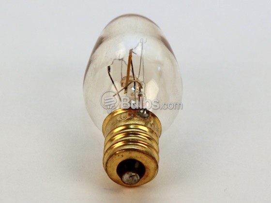 Bulbrite 7W 120V C7 Clear Blinking Holiday E12 Base | 7C7C/Blink ...