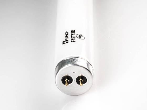 15 Watt, 18 Inch T12 Daylight White Fluorescent Bulb | F15T12D-14 ...