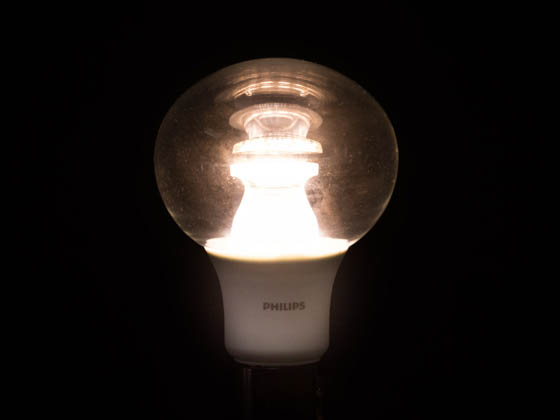 Philips Dimmable 10W Warm Glow 2700K to 2200K G25 LED Bulb | 10G25/LED ...