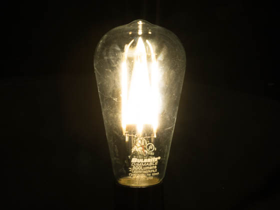 Bulbrite Dimmable 7W 2700K ST18 Filament LED Bulb | LED7ST18/27K/FIL/2 ...
