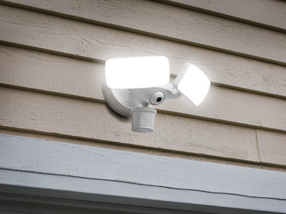 Maximus 36W Smart Motion Security Light with 1080p HD Camera with 270 ...