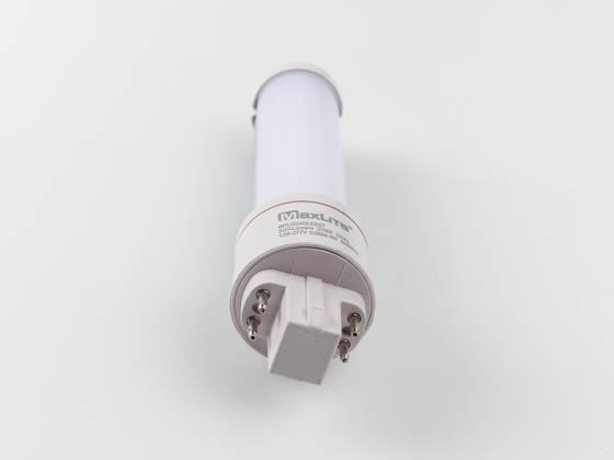Maxlite Non-Dimmable 6W 4 Pin 2700K G24q LED Bulb, Ballast Bypass ...
