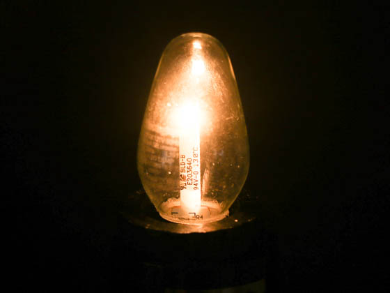 Westinghouse Non-Dimmable Clear 0.75W C7 Night Light LED Bulb, Enclosed ...