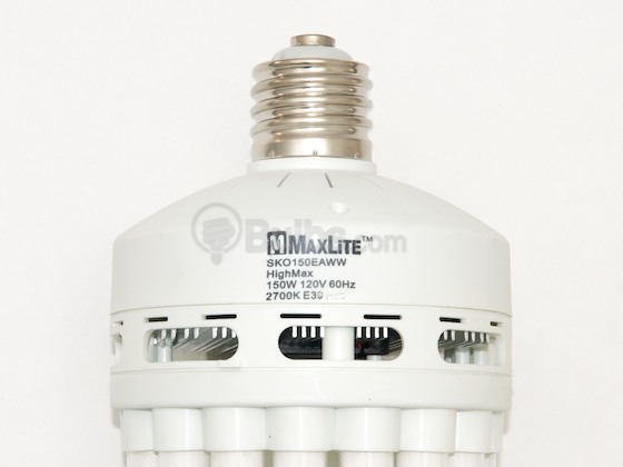 MaxLite HighMax 150W 120V Warm White CFL Bulb with E39 base ...