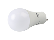 Satco 9.8W 2700K A19 LED Bulb, GU24 Base, Enclosed Rated | 9.8A19/OMNI/220/LED/27K/GU24 | Bulbs.com