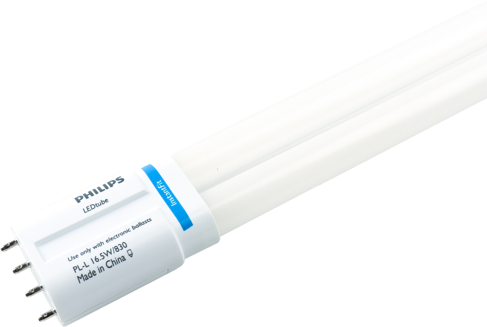 Philips Non-Dimmable 16.5W 3000K 4 Pin Single Twin Tube PLL LED Bulb ...