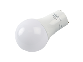 Satco Dimmable 11.5W 4000K 90 CRI A19 LED Bulb, GU24 Base, Enclosed ...