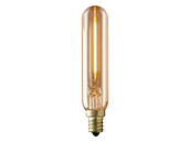 Bulbrite Dimmable 3 Watt 2100K 90 CRI Vintage T9 Filament LED Bulb, Enclosed and Outdoor Rated ...